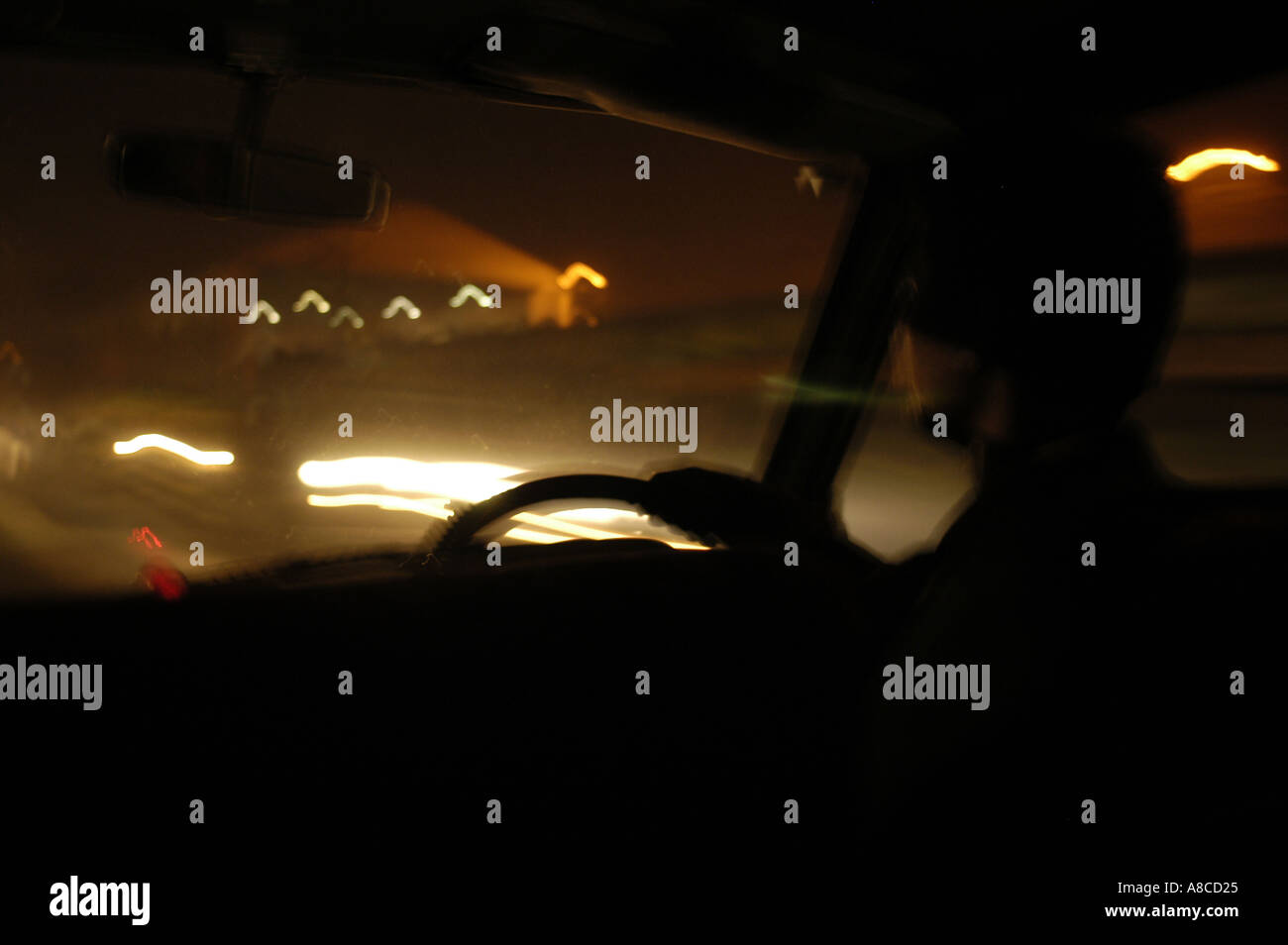 Night driving in North India Stock Photo - Alamy