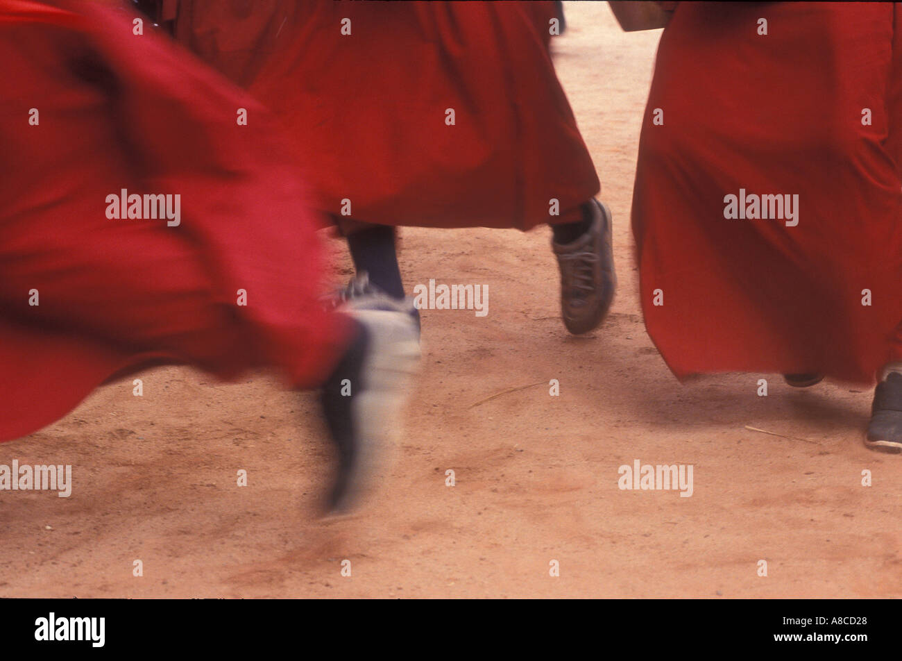 India buddhist movement hi-res stock photography and images - Alamy