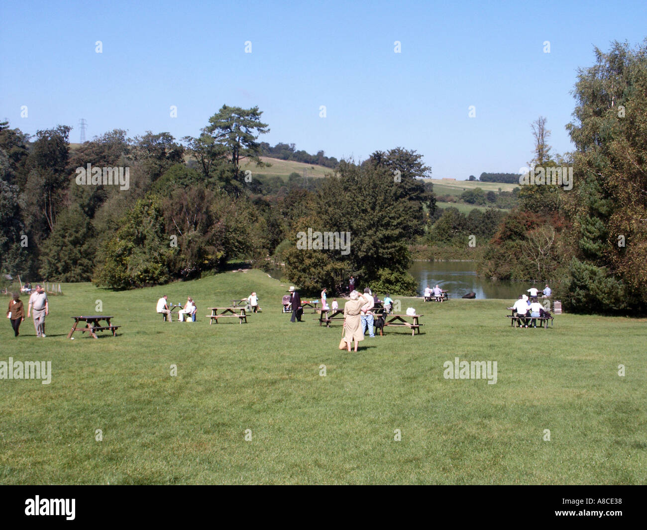 Singleton Chichester Weald and Downland Open Air museum lakeside picnic ...