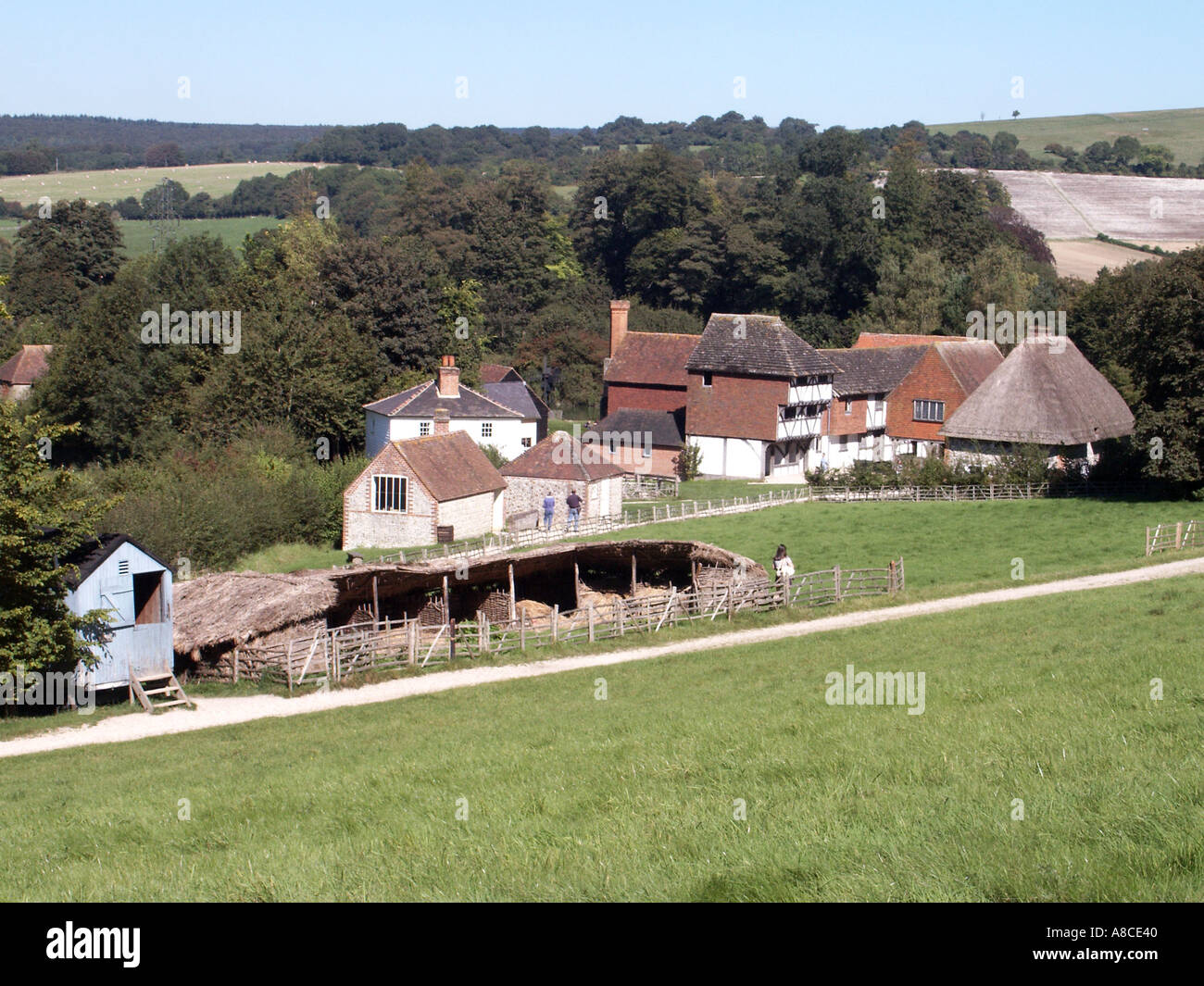 Singleton Chichester Weald and Downland Open Air museum of re erected ...