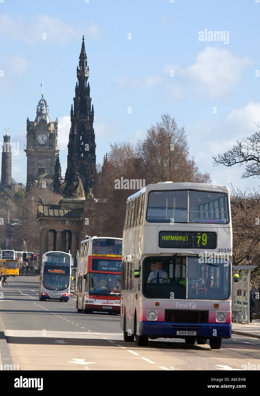 Edinburgh transport hi-res stock photography and images - Alamy