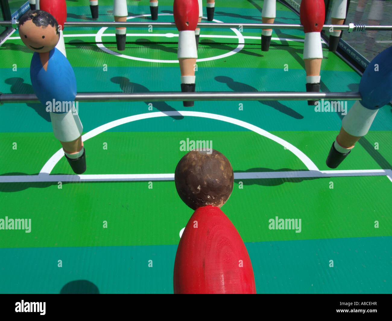 table football game Stock Photo - Alamy