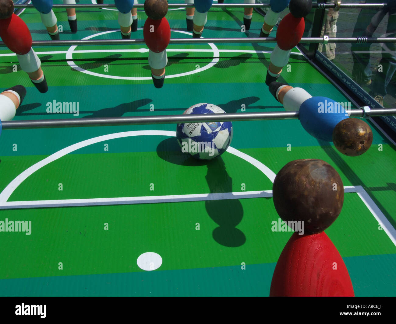 table football game Stock Photo - Alamy