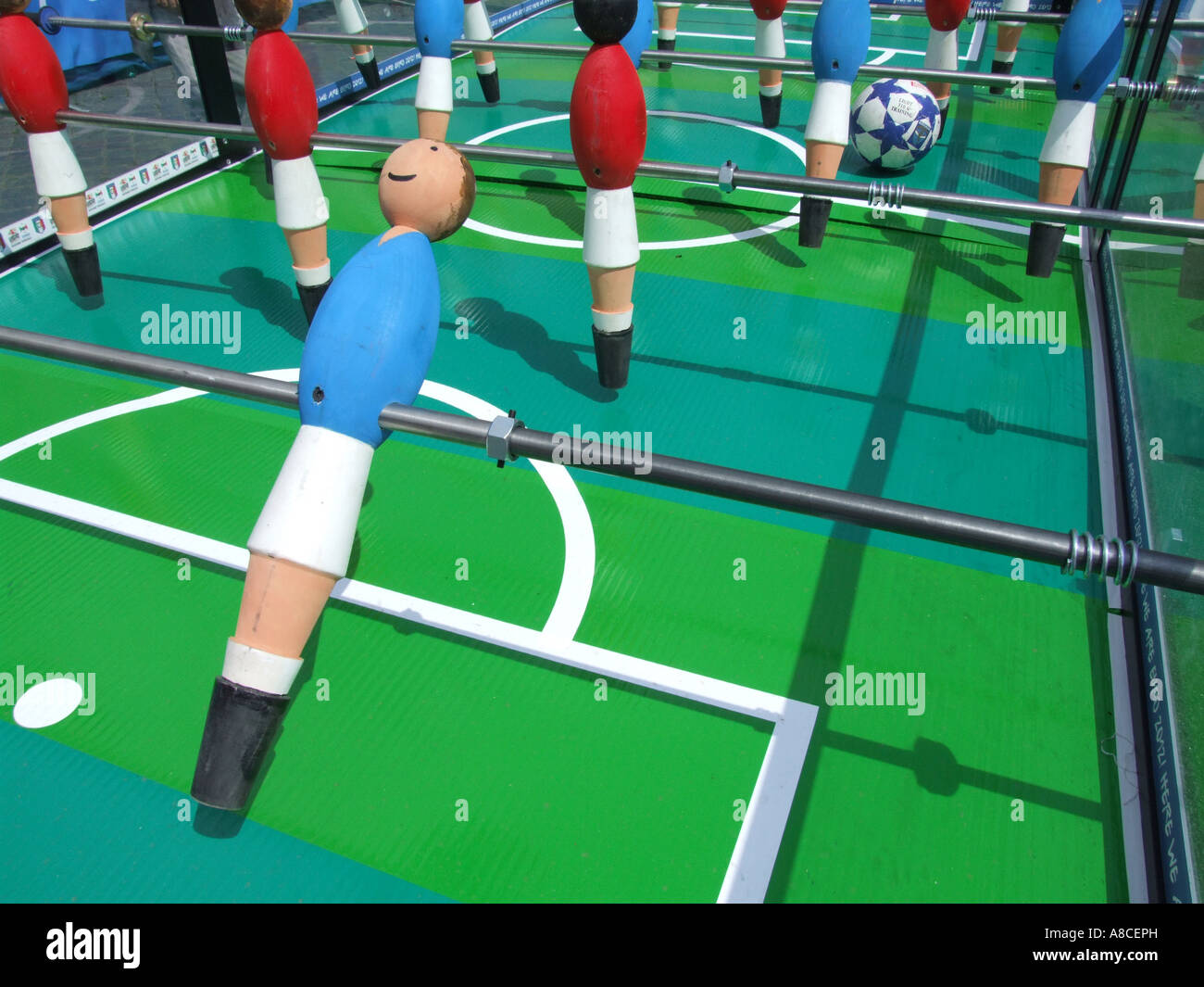 table football game Stock Photo - Alamy