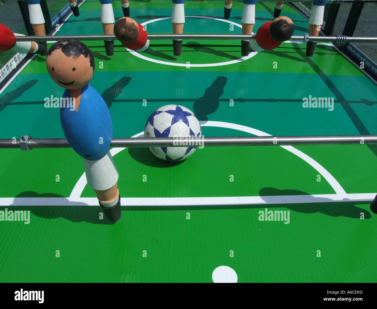 table football game Stock Photo - Alamy