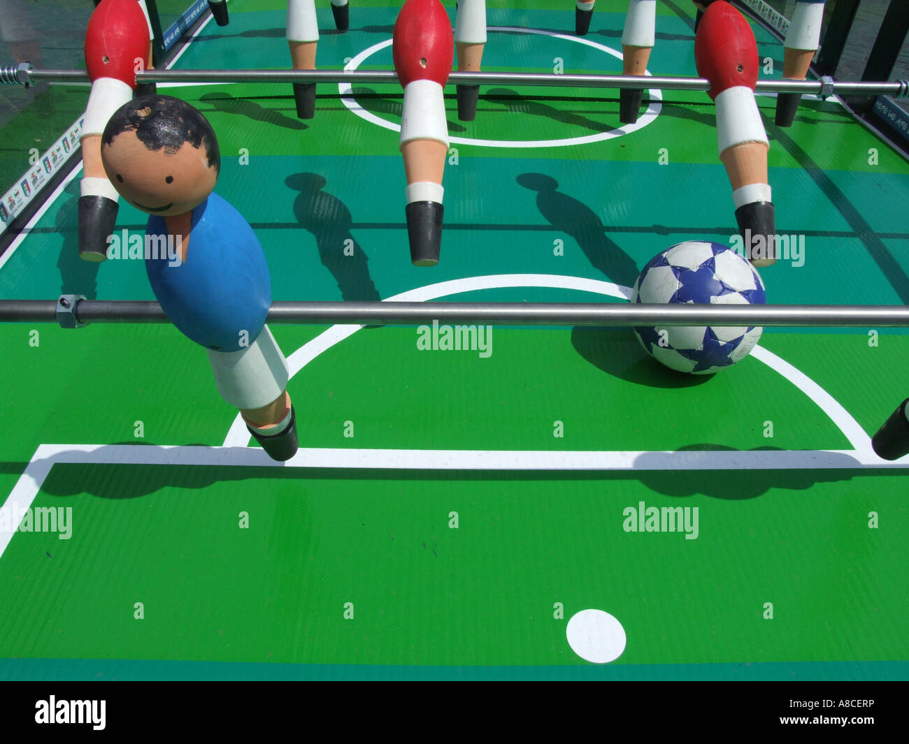 table football game Stock Photo - Alamy