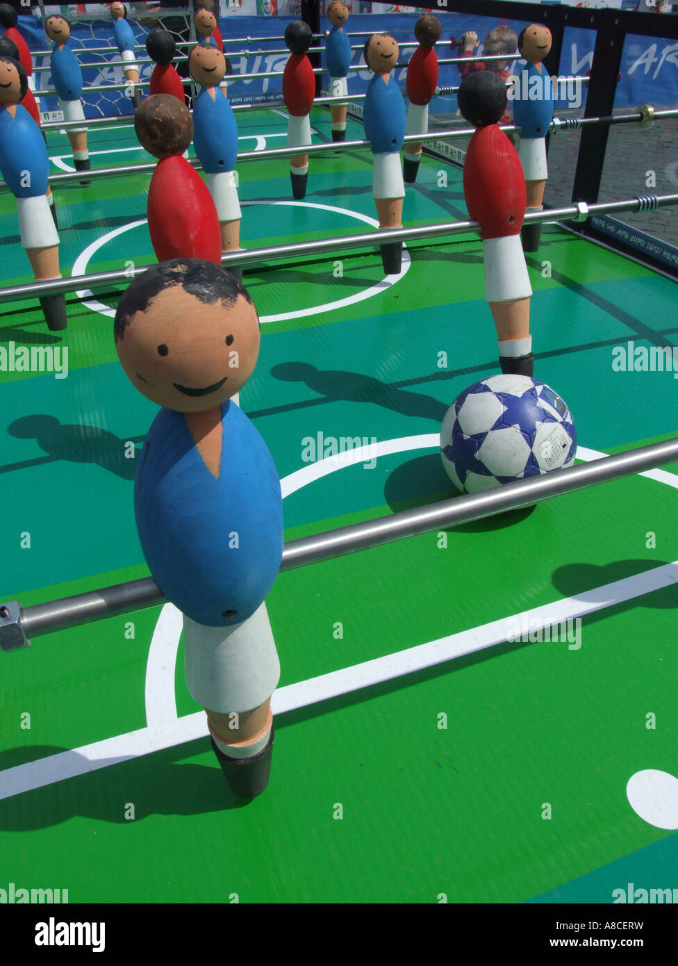table football game Stock Photo - Alamy