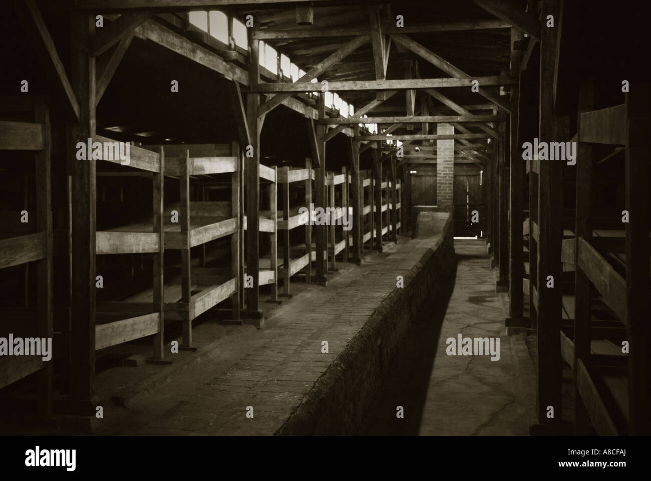 Auschwitz Birkenau Hut Holocaust High Resolution Stock Photography and ...