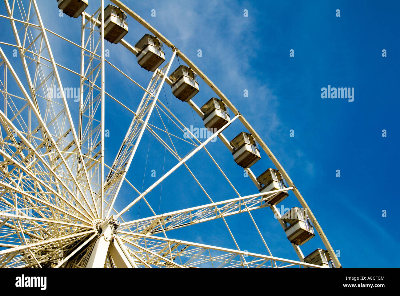 Fun Fair Ferris Wheel Stock Photo - Alamy