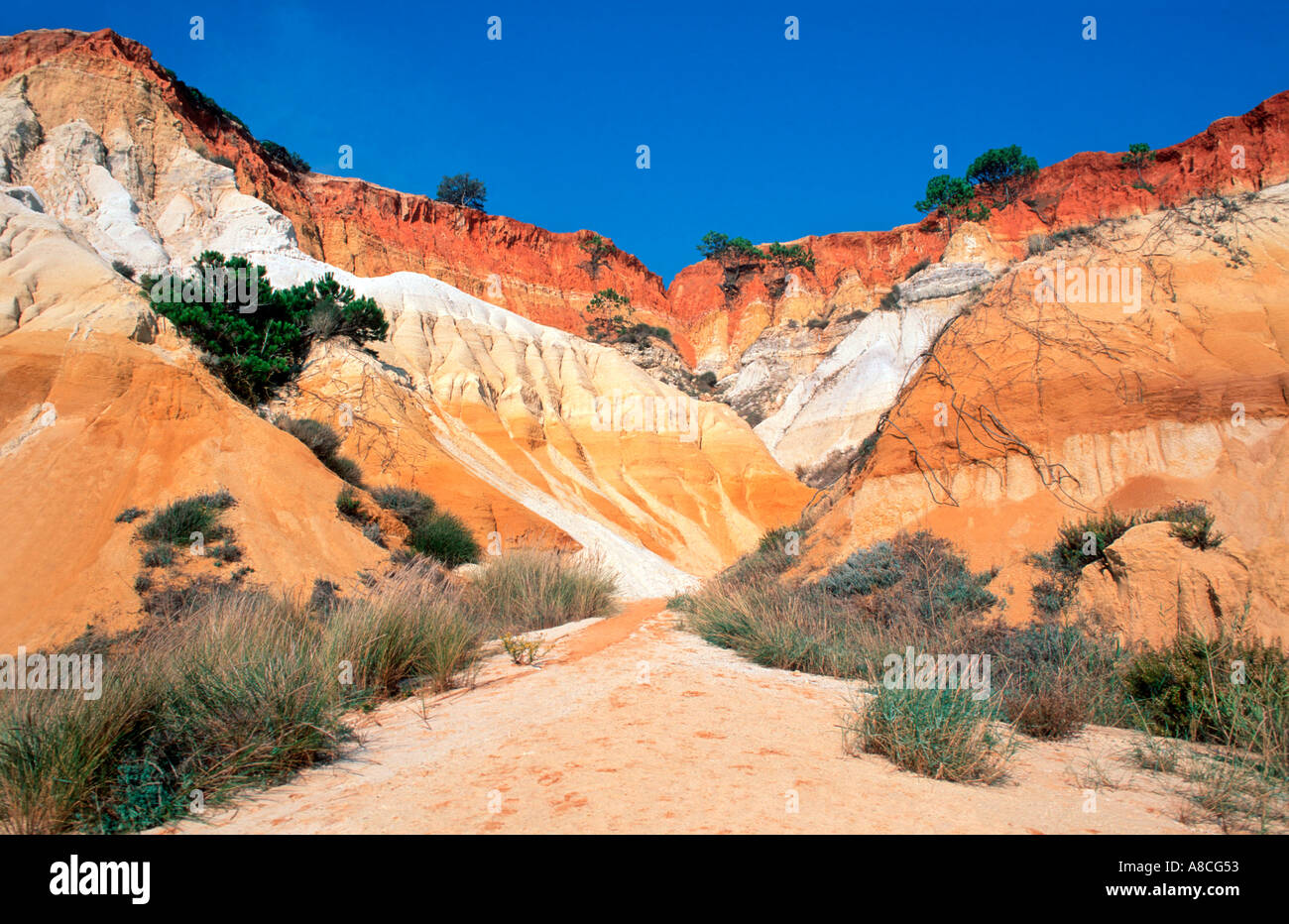 Algarve canyon formations hi-res stock photography and images - Alamy