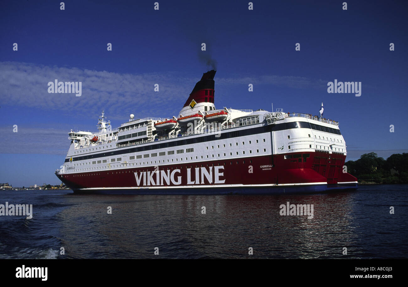 Viking Line Cruiser Stockholm Sweden Stock Photo - Alamy