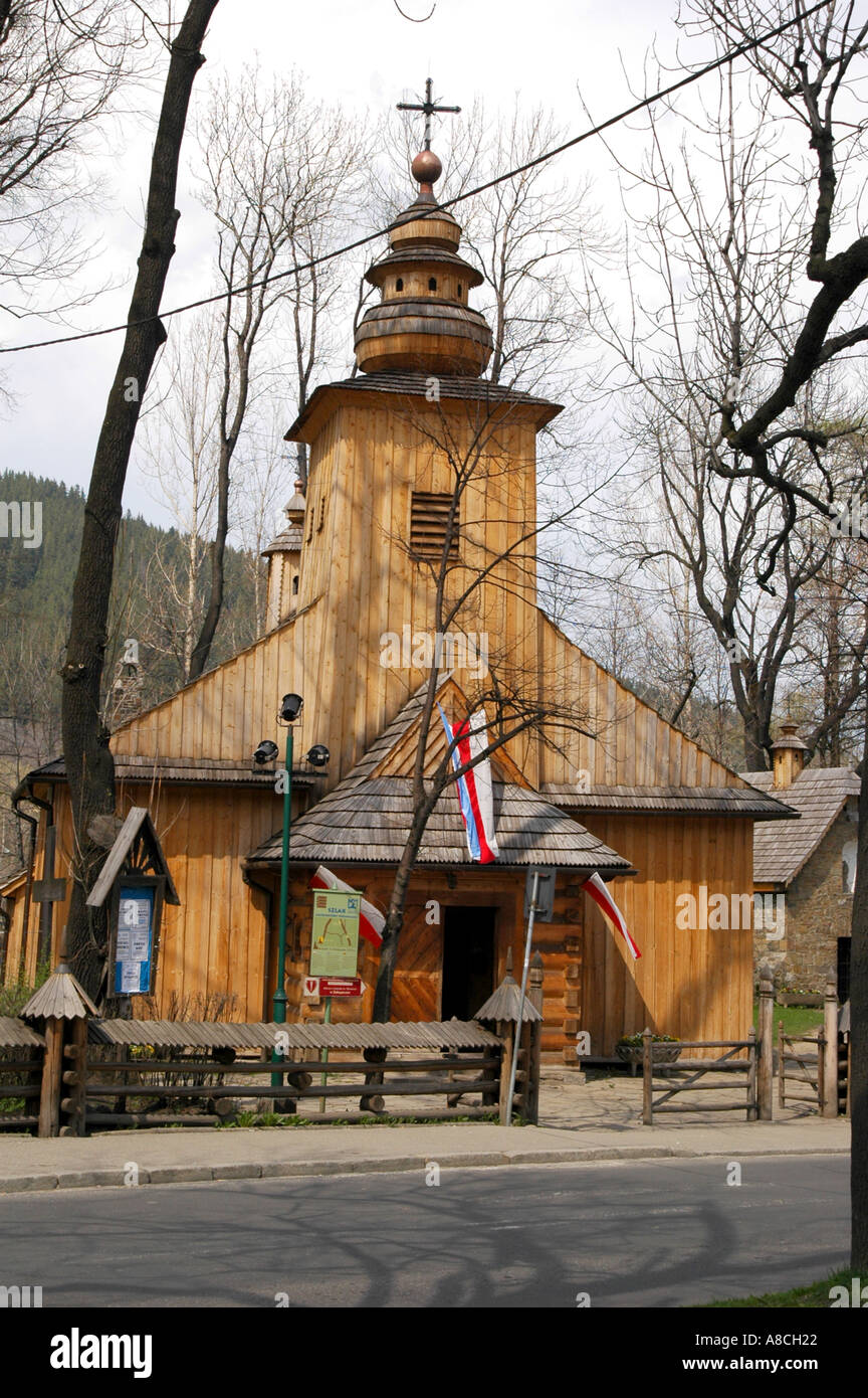 Old Church the seat of the first parish in Zakopane Stock Photo - Alamy