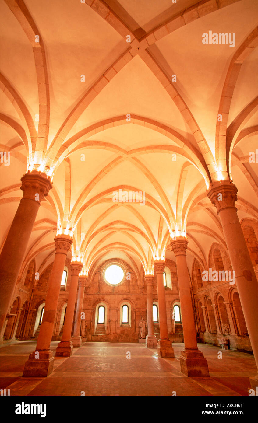 Interior monastary nave hi-res stock photography and images - Alamy