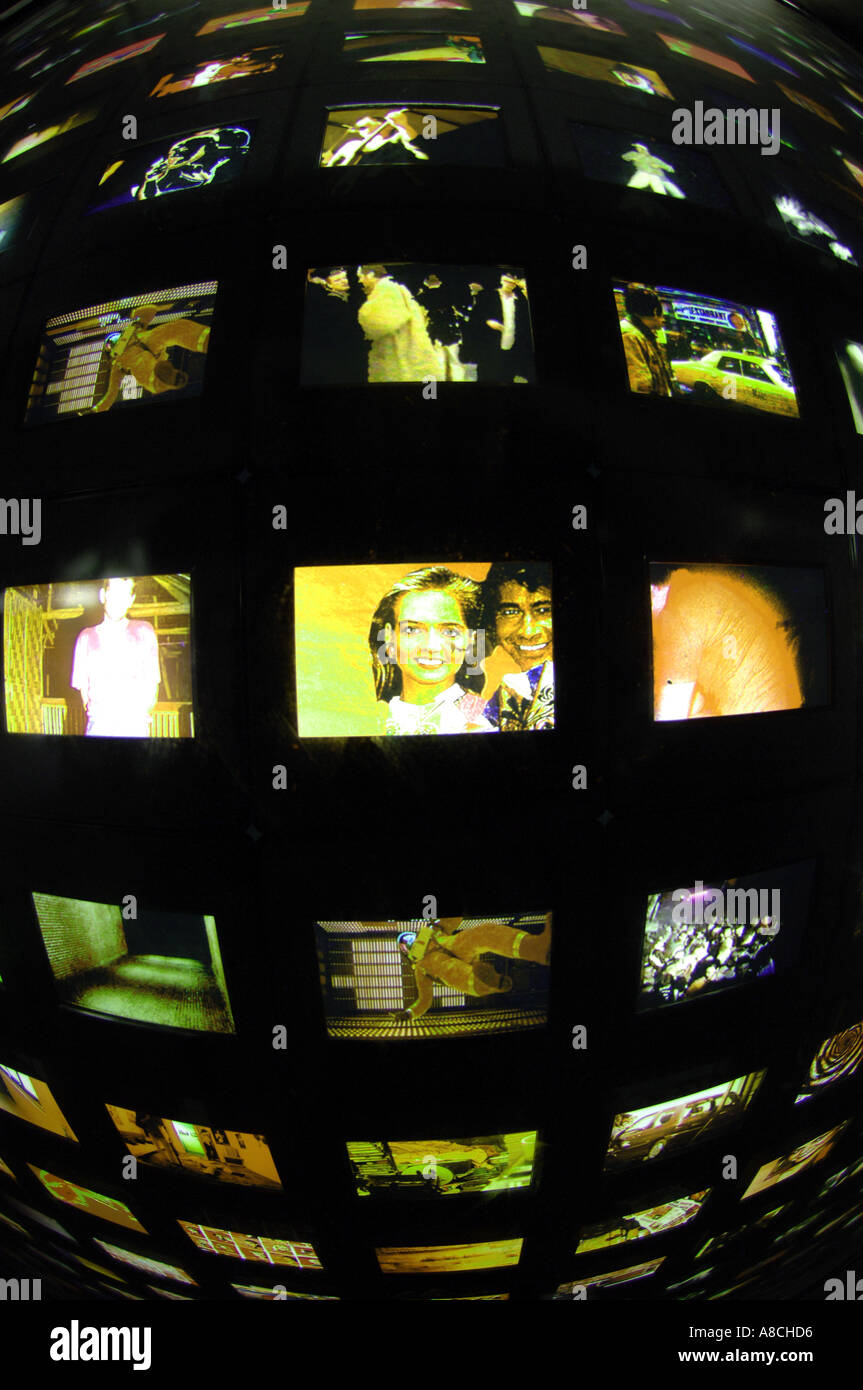 Mass media slideshow photography art collection Stock Photo - Alamy