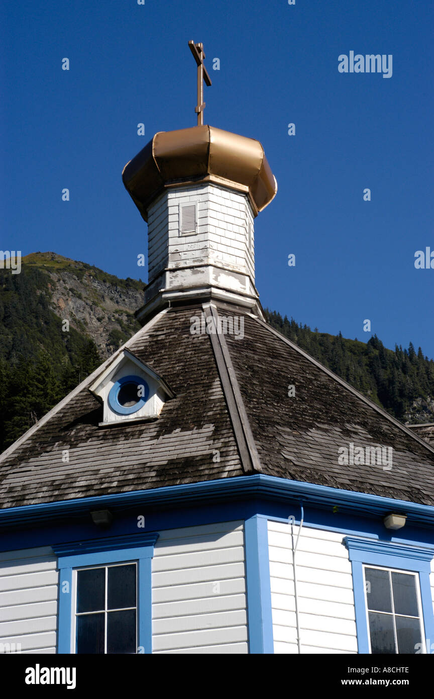 Russian Orthodox Church of St Nicolas Juneau Alaska United States Stock ...