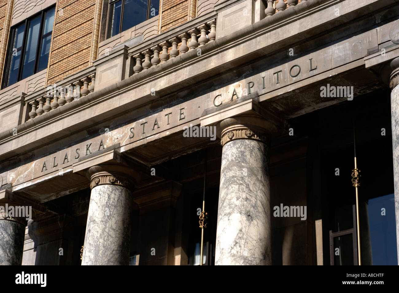 Alaska State Capitol building Juneau Alaska Stock Photo - Alamy