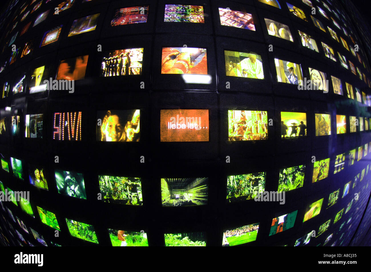 mass media slideshow transparencies art arty graphic Stock Photo - Alamy
