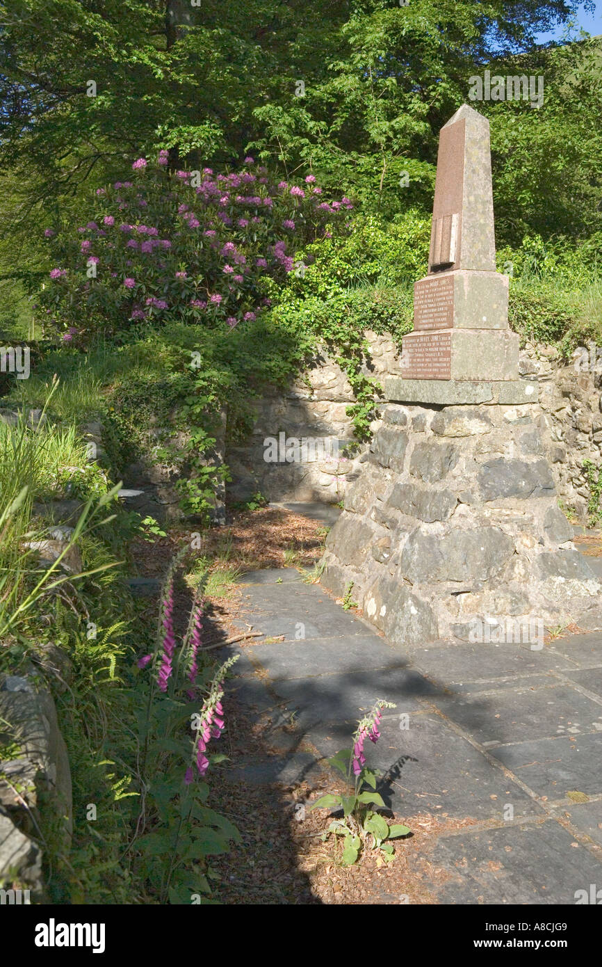 Ruins of Mary Jones cottage at Llanfihangel y Pennant near Abergynolwyn ...