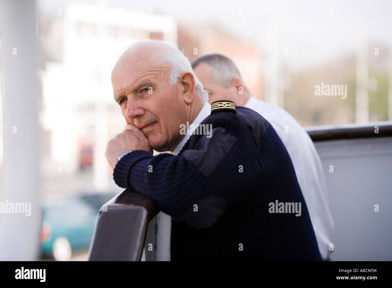 UK Devon Lundy Island boat MS Oldenburg master Captain John Hopkins ...