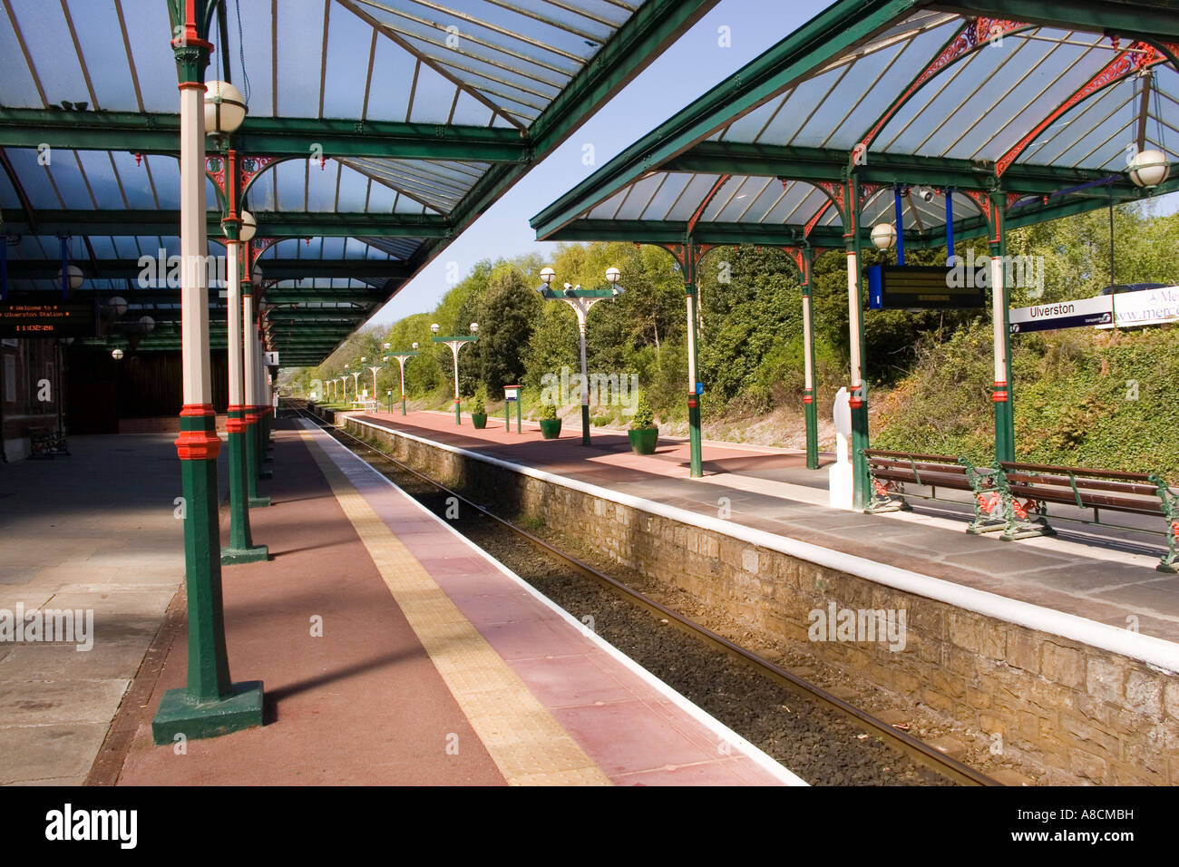Ulverston railway station, Lake District,UK Stock Photo - Alamy