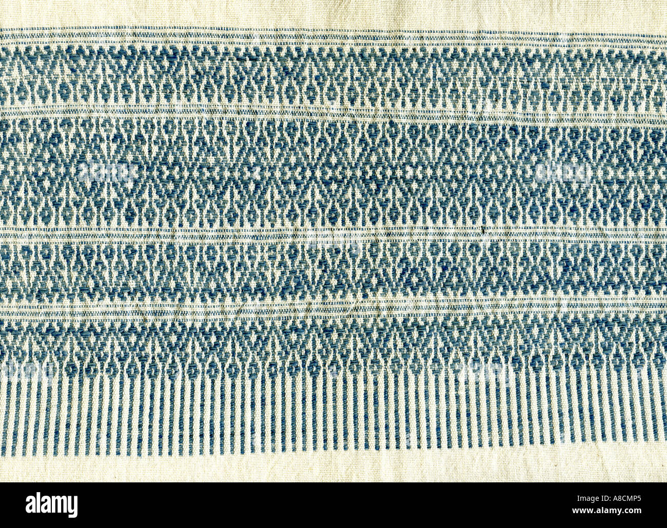 Traditional lao textile loom hi-res stock photography and images - Alamy