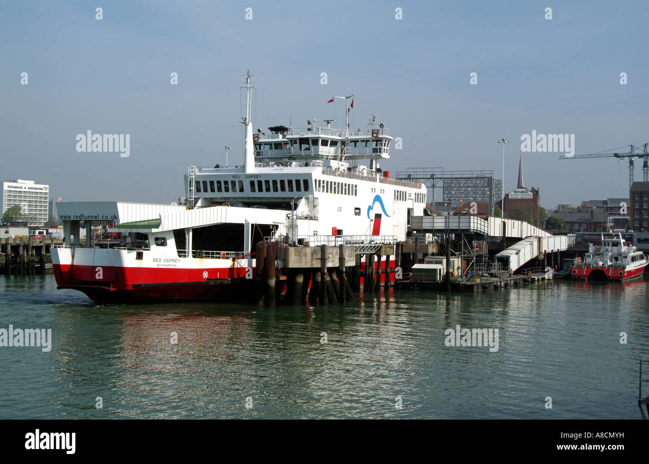 Red osprey ferry hi-res stock photography and images - Alamy