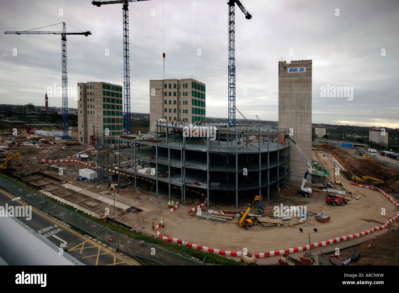 building site for hospital development at Queen Elizabeth Hospital ...
