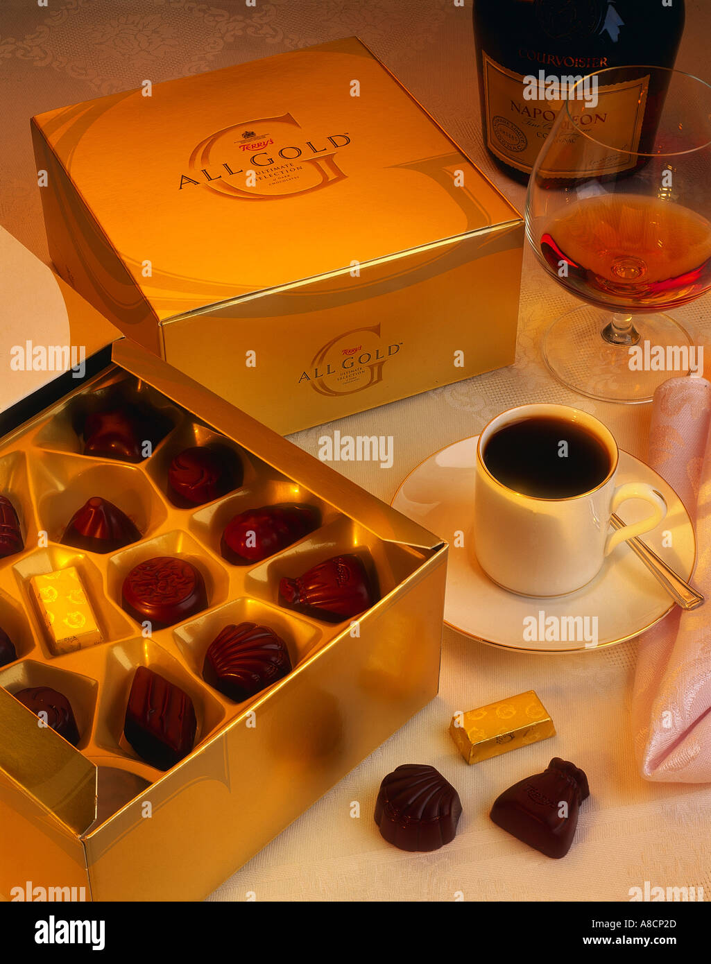 box of chocolates Stock Photo - Alamy