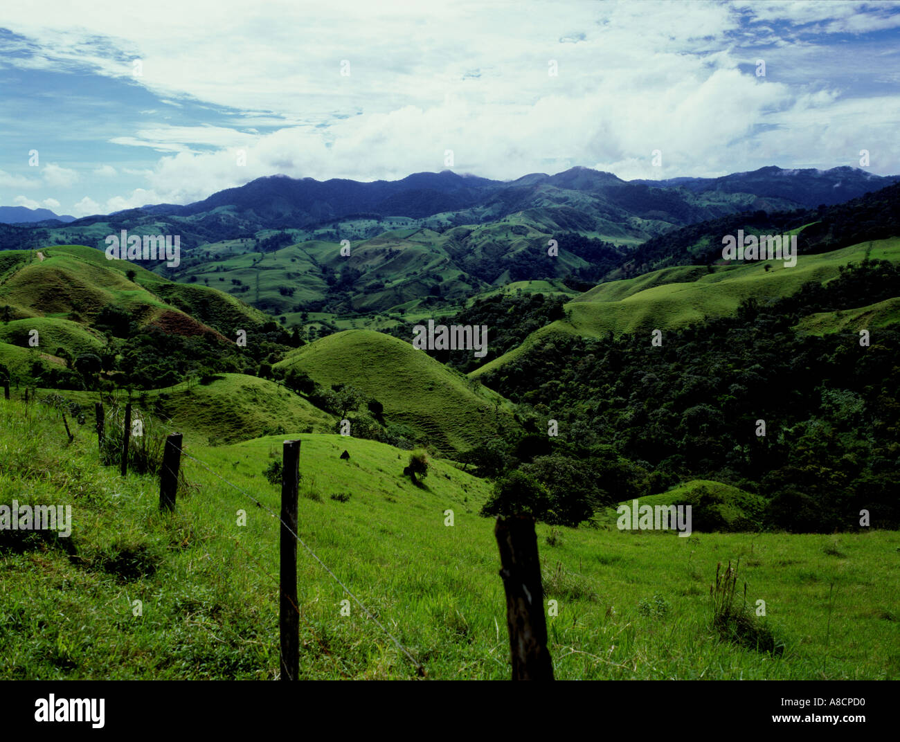 Costa Rica Landscape Stock Photo - Alamy