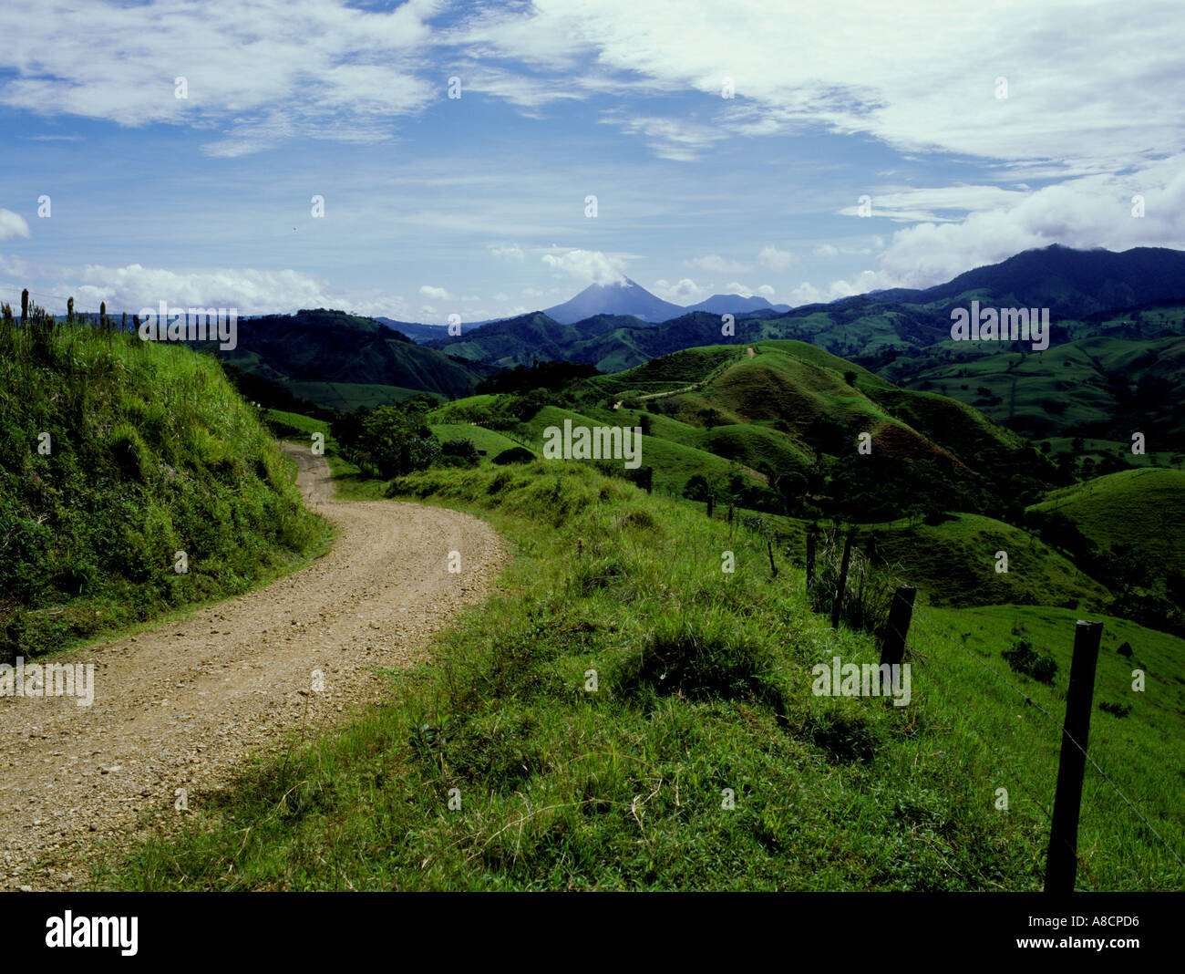Costa Rica Roads Stock Photo - Alamy