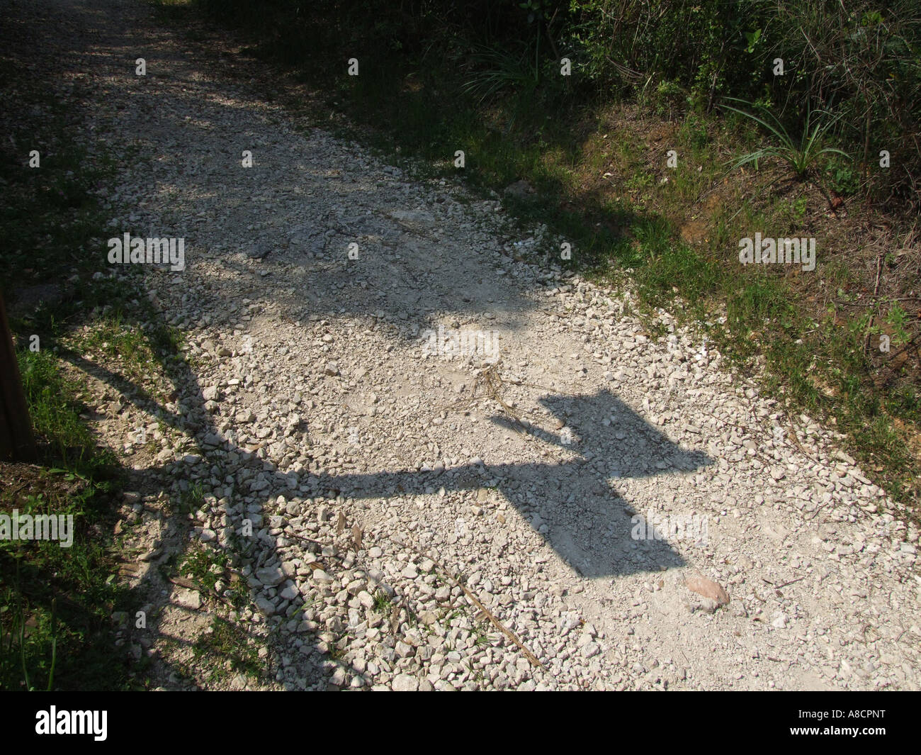 signs on public footpath Stock Photo - Alamy