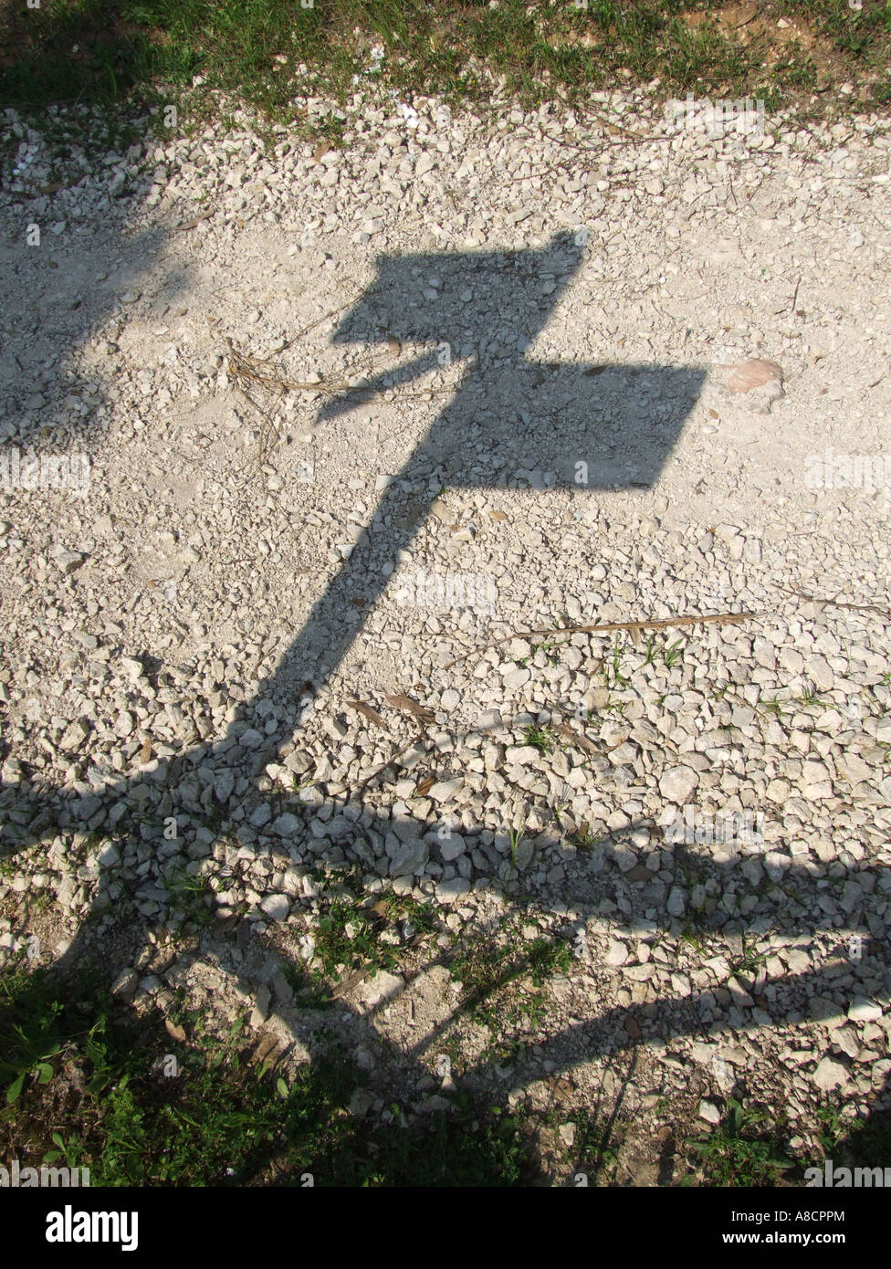 signs on public footpath Stock Photo - Alamy