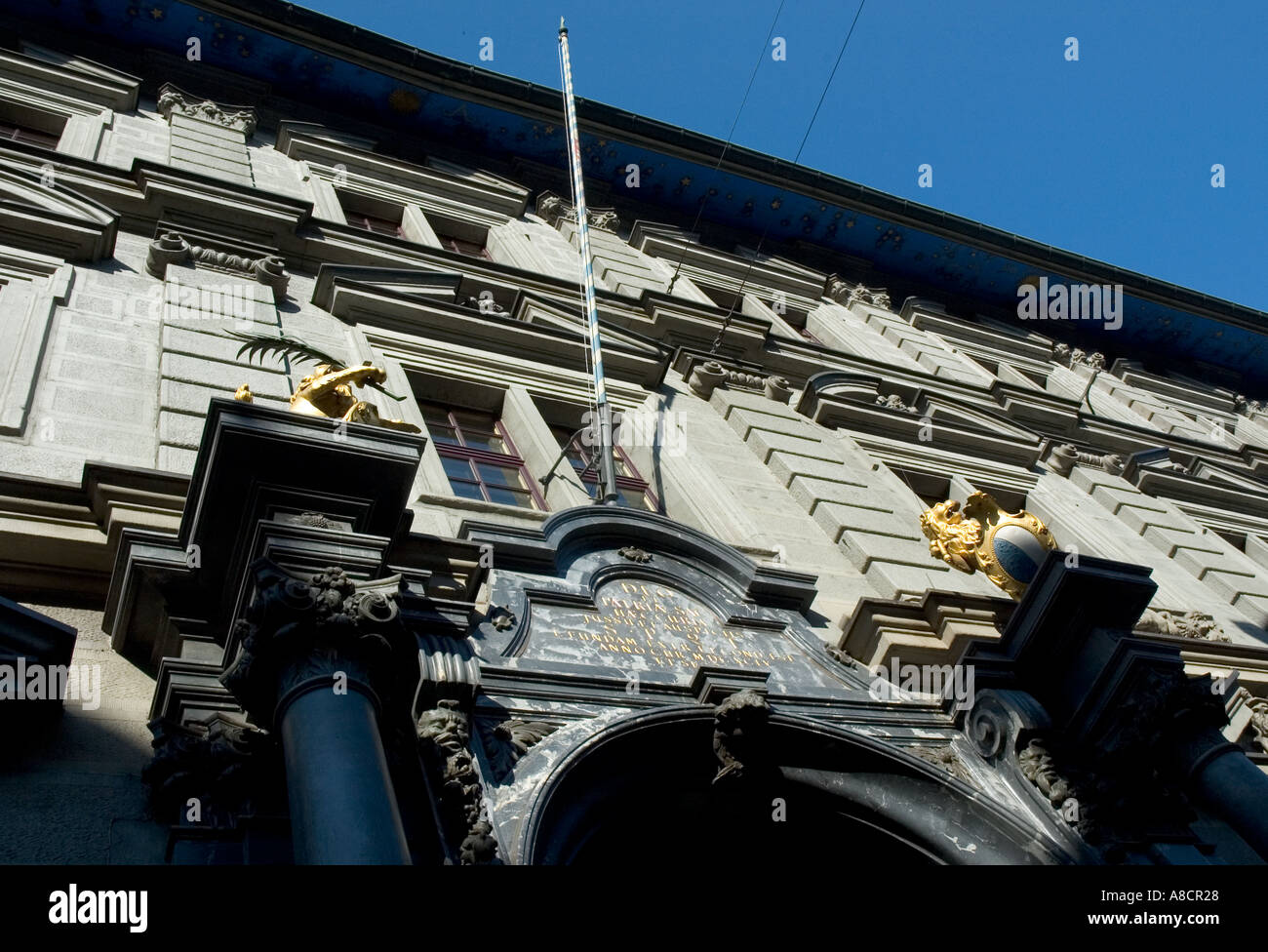 Zurich alfred escher statue hi-res stock photography and images - Alamy