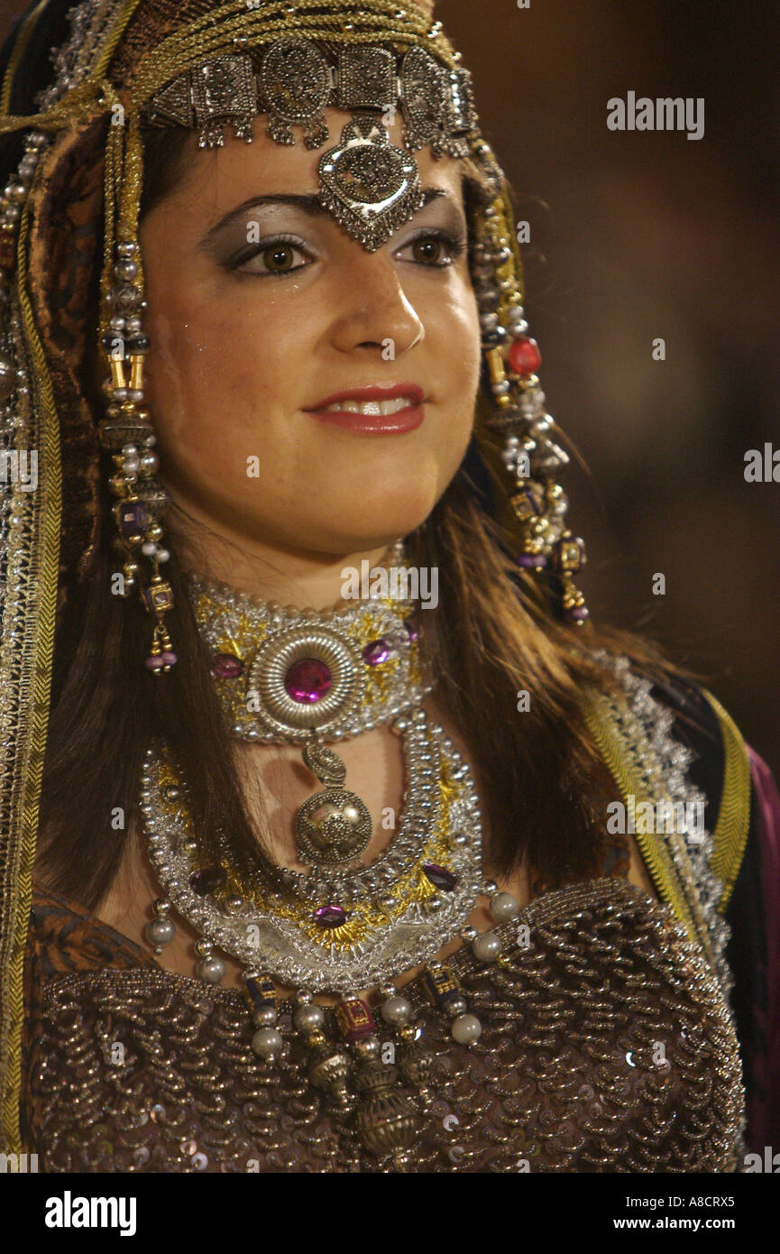 The Moros and Cristianos (moors and christians Stock Photo - Alamy