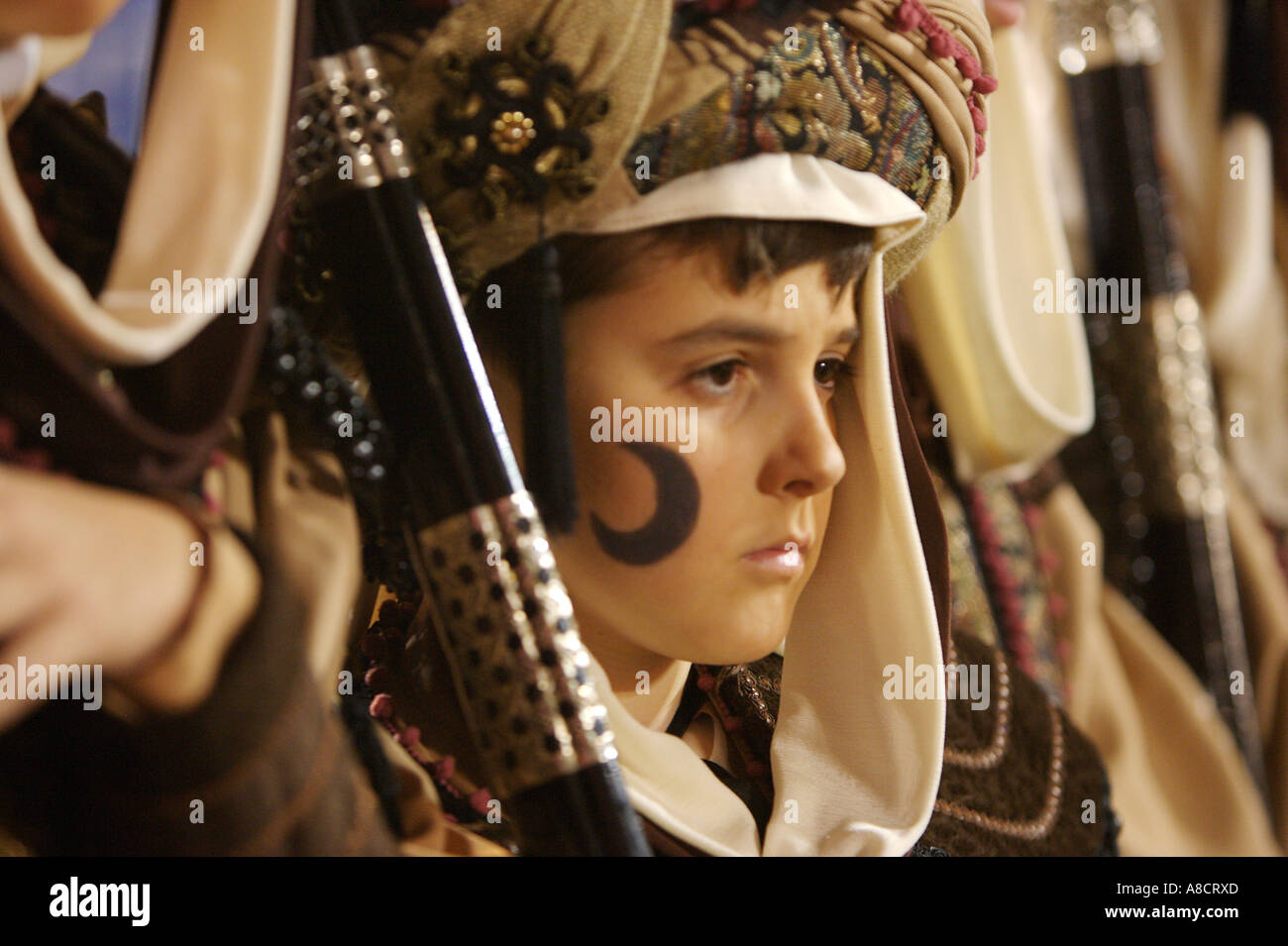 The Moros and Cristianos (moors and christians Stock Photo - Alamy