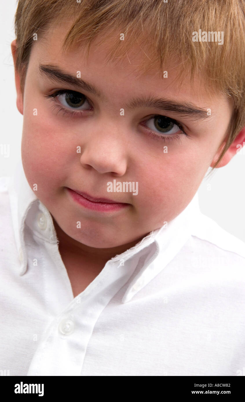 Portrait of a boy Stock Photo - Alamy