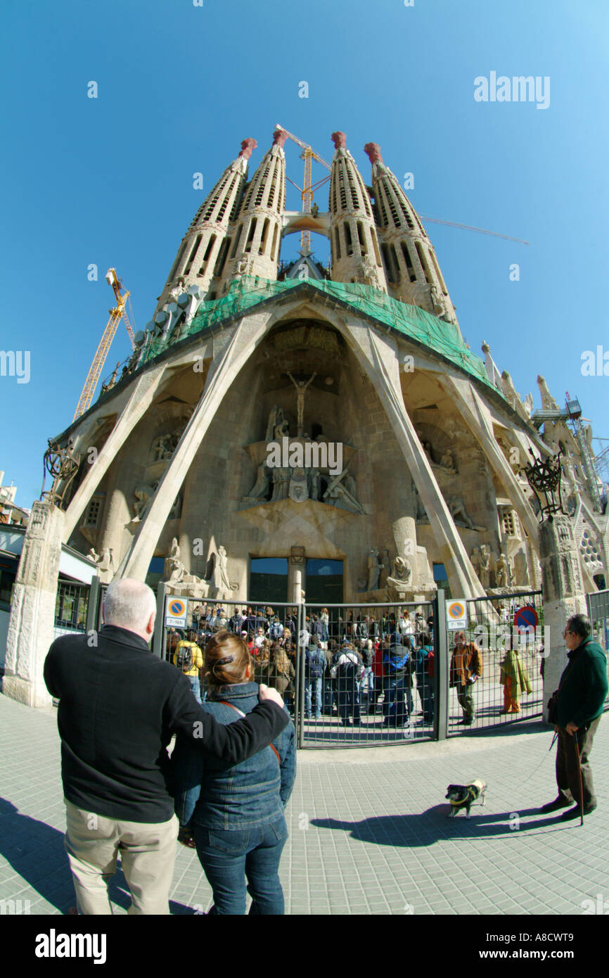 La, Sagrada, Familia, Antoni, Gaudi, Barcelona, Spain, Antoni, gaudi ...
