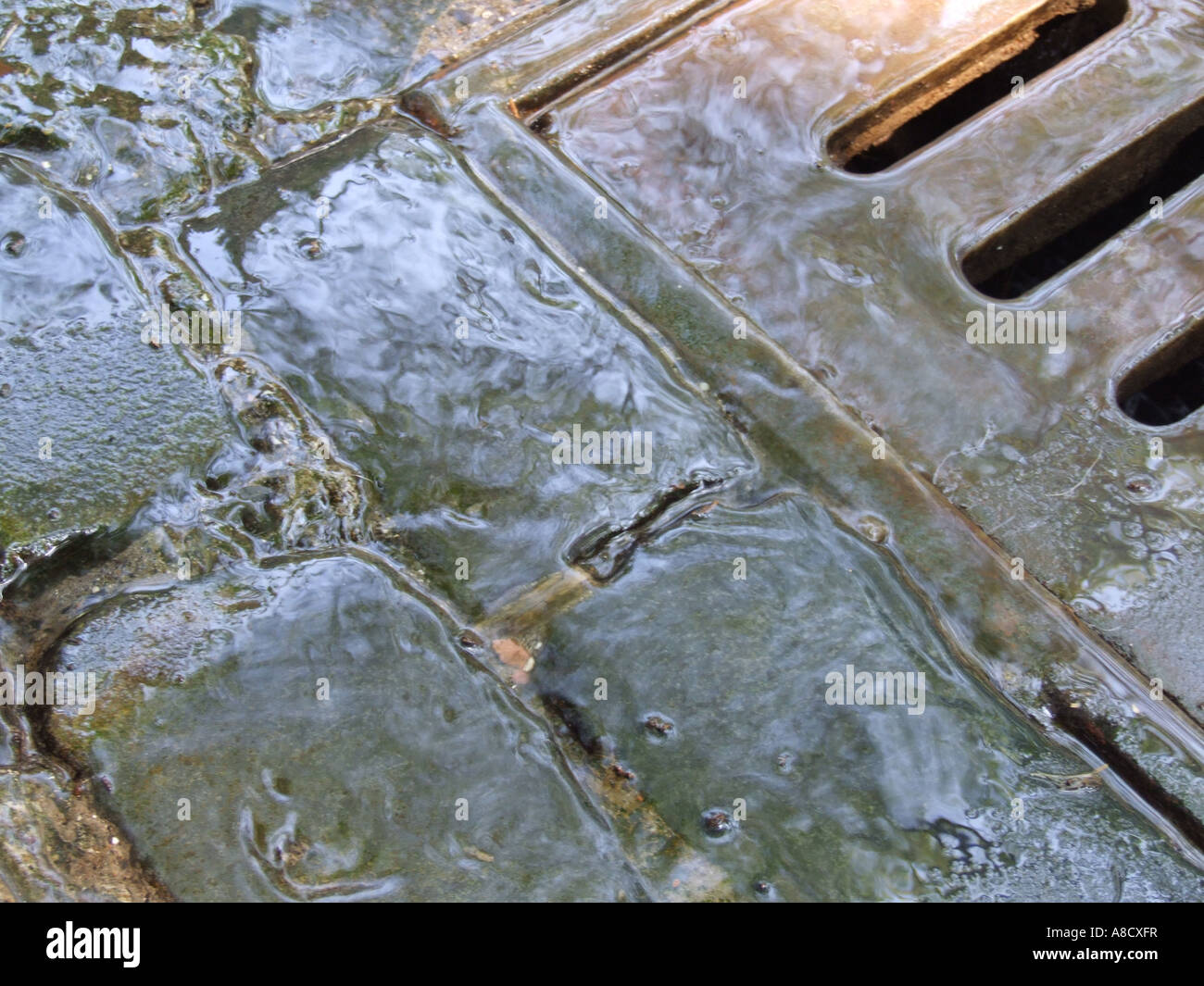 water flowing into drain Stock Photo - Alamy