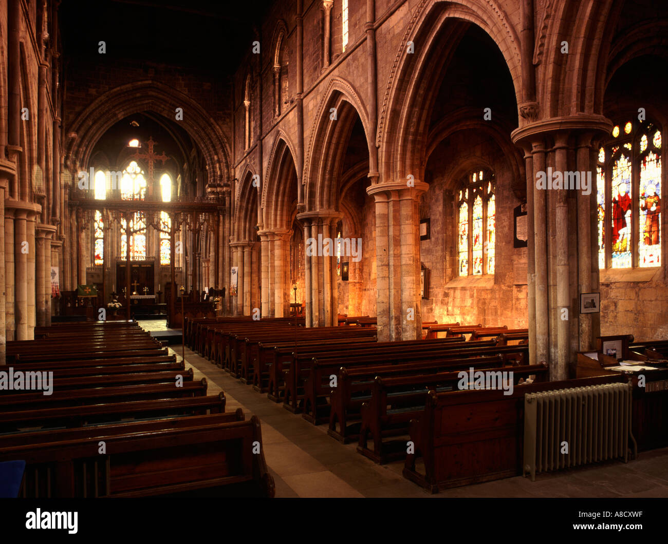 St Hildas Hartlepool Headland Interior Tess Valley Cleveland England ...