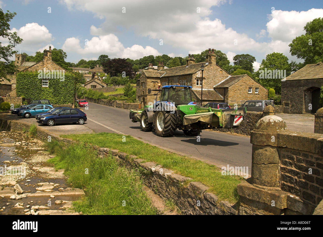 Downham lancashire village hi-res stock photography and images - Alamy