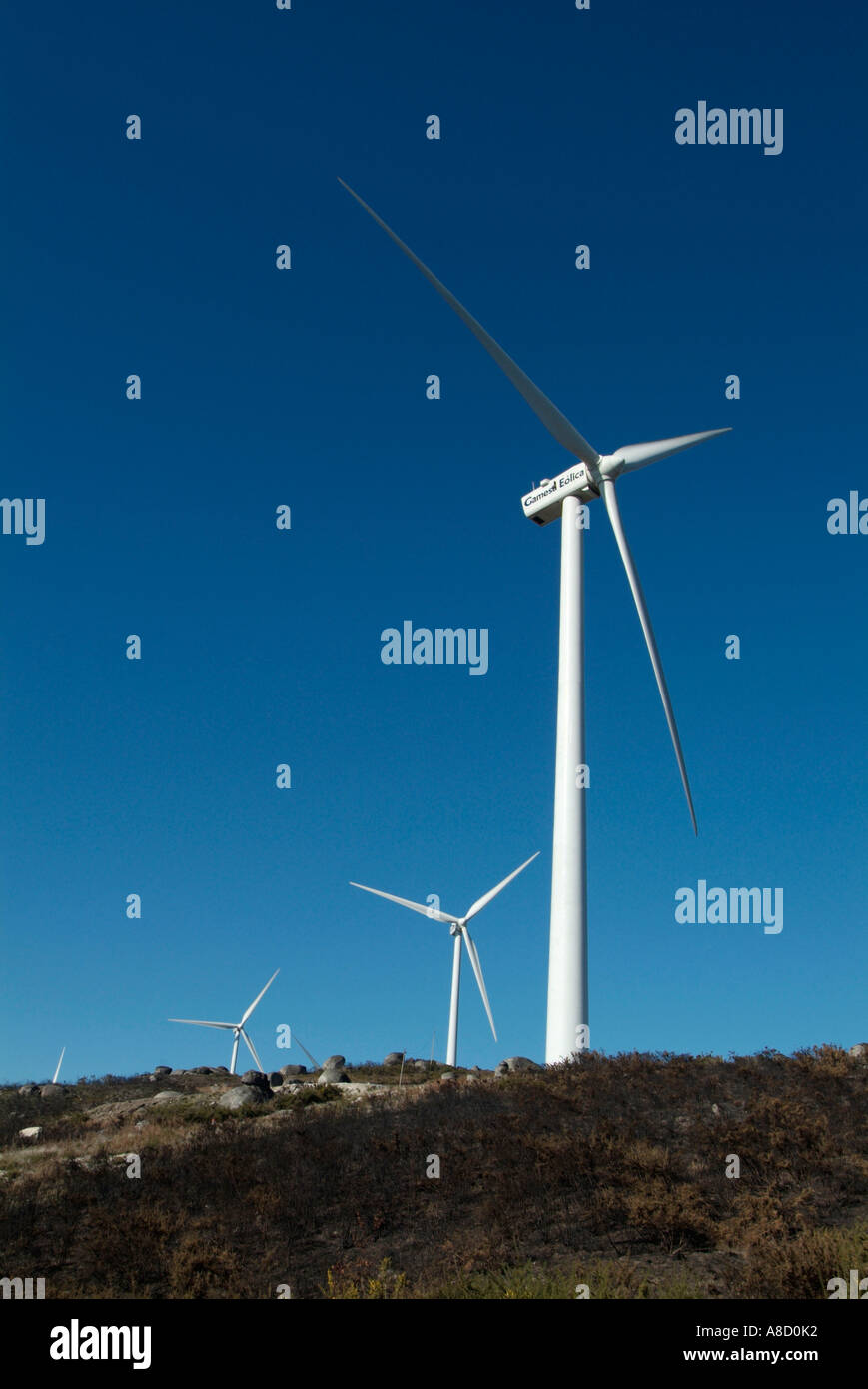 wind farm in Portugal Stock Photo - Alamy