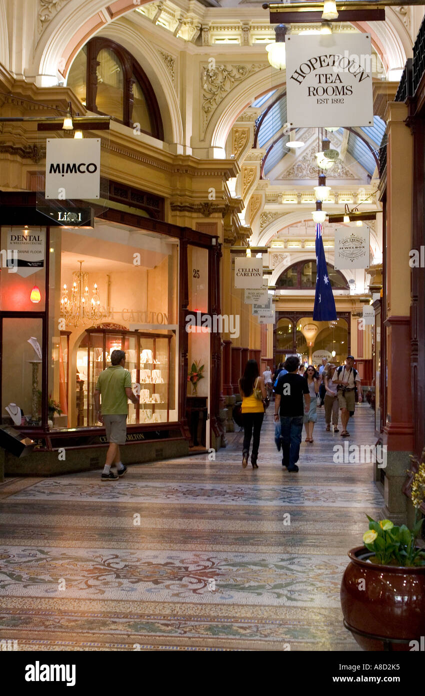 The Block Arcade, Melbourne Stock Photo - Alamy