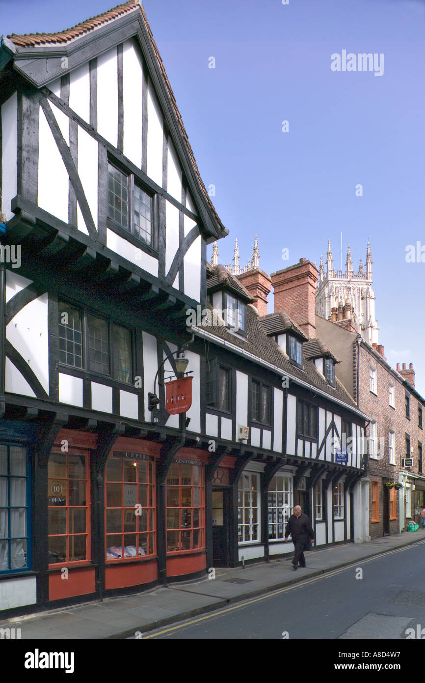 High Petergate, York Stock Photo - Alamy