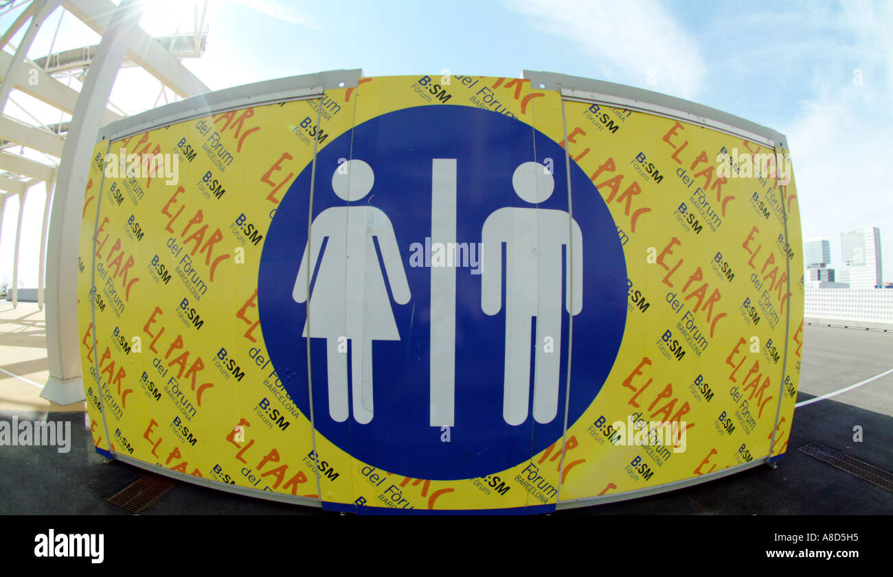 blue yellow white toilets public conveniences male female ladies gents ...