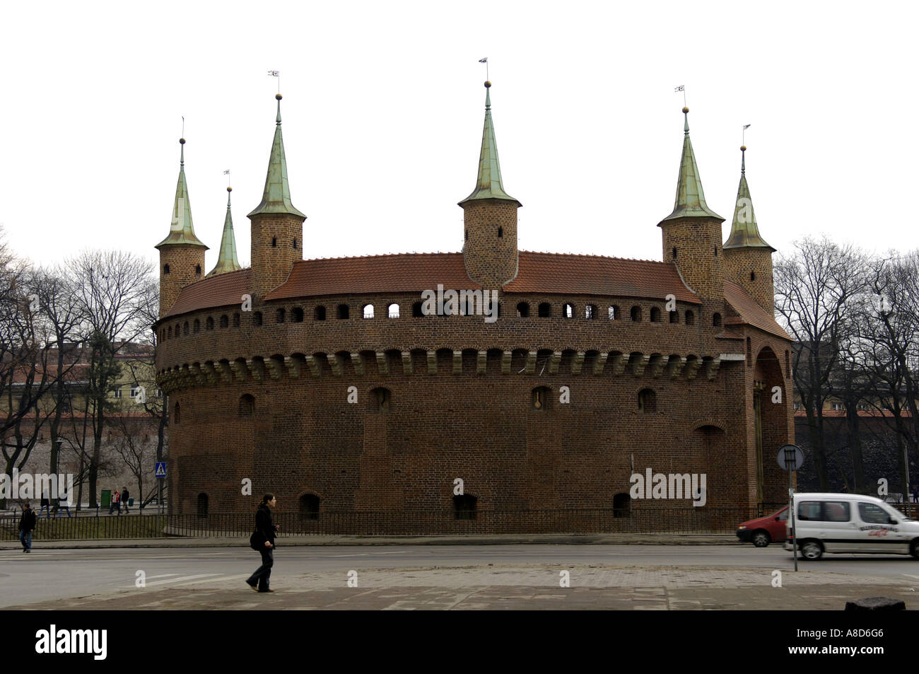 barbican fort round circular fortress defensive heritage culture ...
