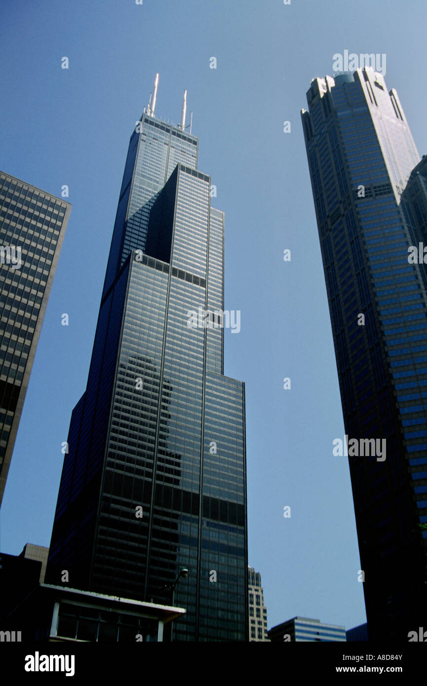 The SEARS TOWER designed by Skidmore Owings and Merrill 1974 CHICAGO ...