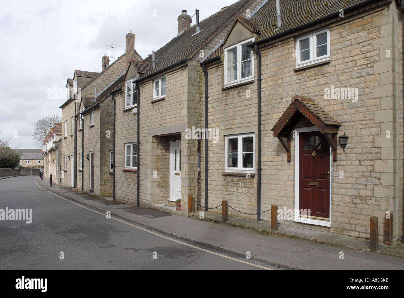 Modern terraced building hi-res stock photography and images - Alamy