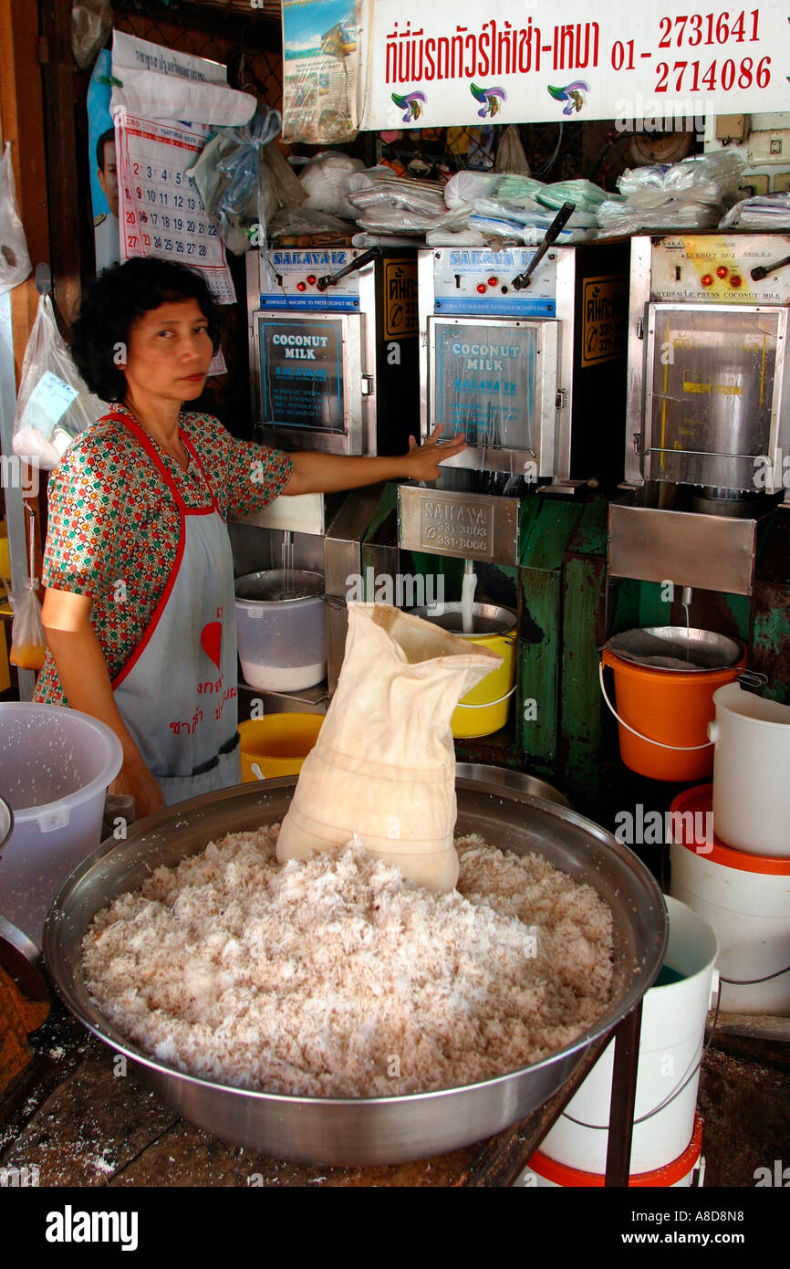 Grating coconut hi-res stock photography and images - Alamy