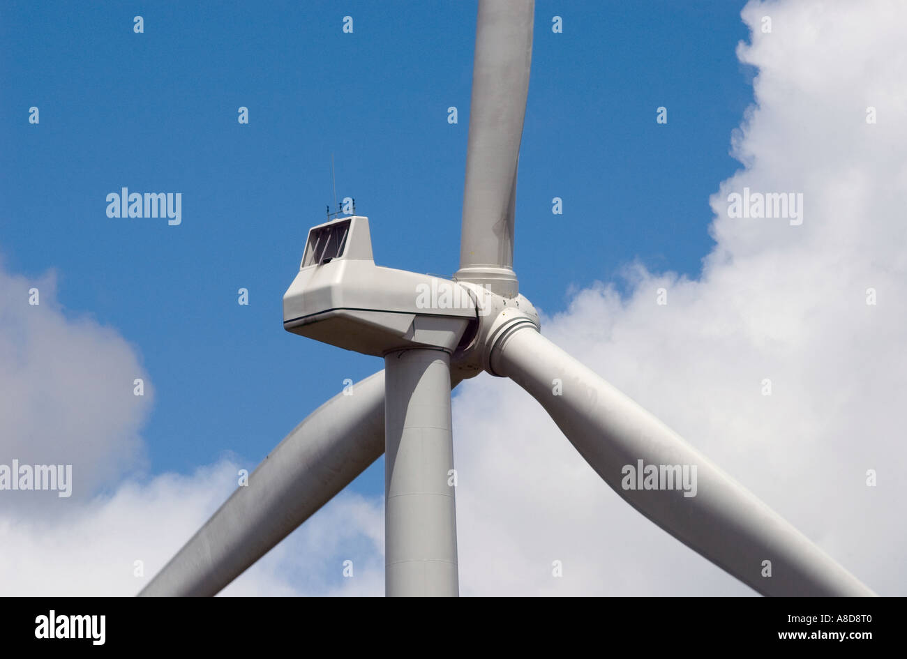 Wind turbine at Te Apiti Tararua New Zealand Stock Photo - Alamy