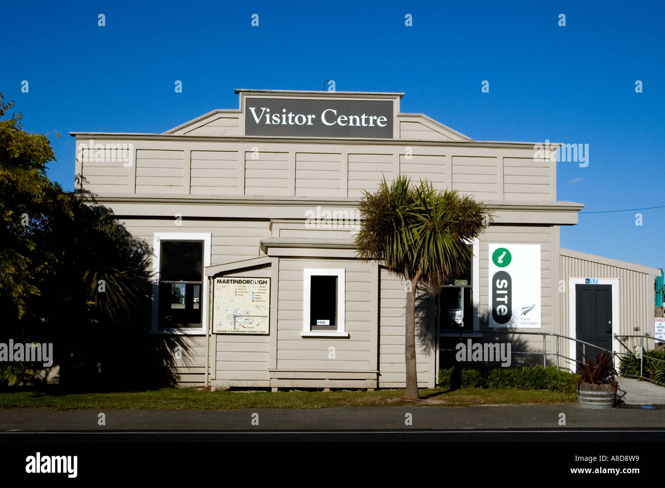 Tourist information centre in Martinborough New Zealand Stock Photo - Alamy